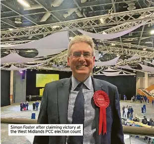 Re-elected PCC: Knife crime is ‘a concern’ - PressReader