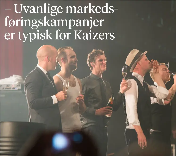 Uvanlige markedsfør­ingskampan­jer er typisk for Kaizers - PressReader