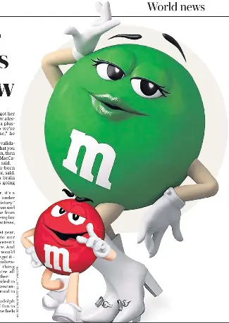 Marching orders for M&M mascots in ‘woke’ shoe row - PressReader