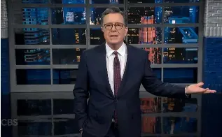 Stephen Colbert on Presidents Day: ‘To those who celebrate - why?’ - PressReader