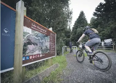 ‘Gung-ho’ mountain bike trail builders meet in NP - PressReader
