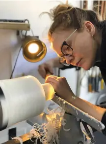 ‘People are always quite surprised to find out I cast glass’ - PressReader