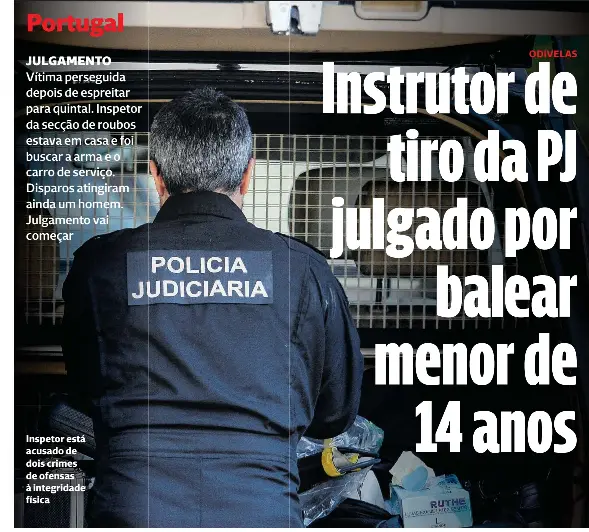 Instrutor de tiro da PJ julgado por balear menor de 14 anos - PressReader