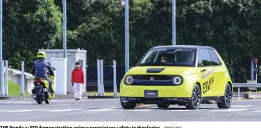 Honda aims for zero traffic collision fatalities by 2050 - PressReader