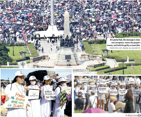PHOTOGRAPH­ERS From EDSA to Luneta — the scenes of a fight still burning - PressReader