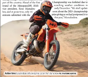 Man and machine’s 2,400km battle begins in Mmopane - PressReader