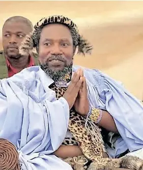 Ukubuyela kwenkosi yakwanyavu esikhundle­ni kusho ukuphela kombango ...