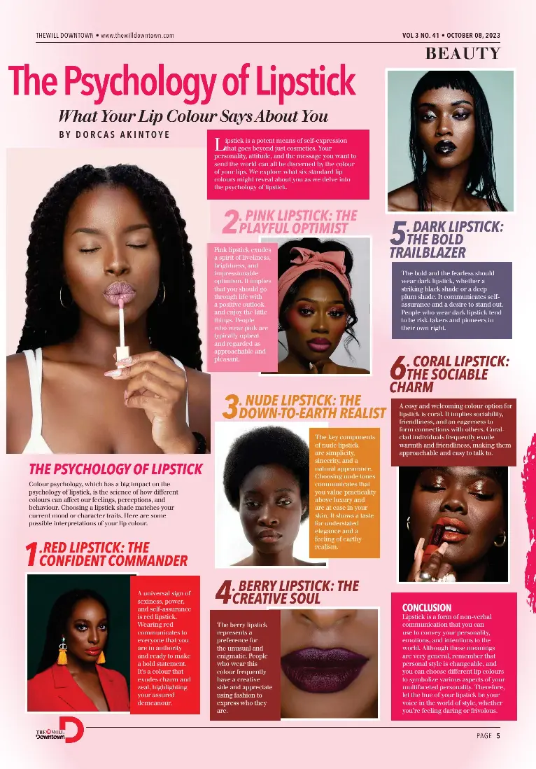 The Psychology of Lipstick - PressReader