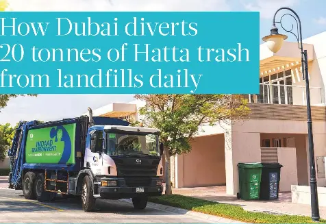 How Dubai diverts 20 tonnes of Hatta trash from landfills daily ...