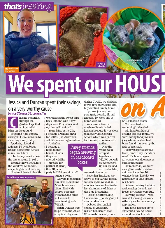 We spent our HOUSE DEPOSIT on AUSSIE ANIMALS - PressReader