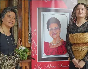 MOCE MADA, MERE SAMISONI - PressReader