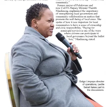 Salga guides residents on civic responsibi­lity - PressReader