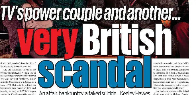 Tv’spowercoup­leandanoth­er... very British scandal - PressReader