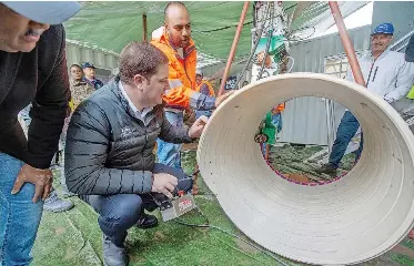 Sewer upgrade gets under way - PressReader