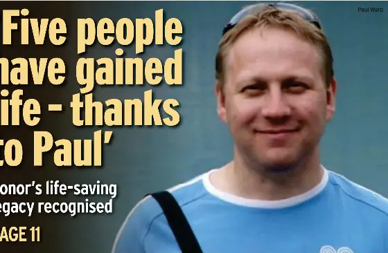 ‘Five people have gained life – to Paul’ - PressReader