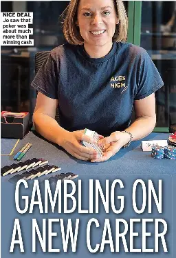 GAMBLING ON A NEW CAREER - PressReader