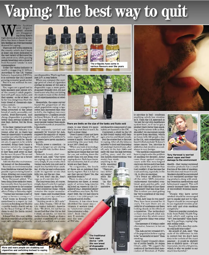 Vaping: The best way to quit - PressReader