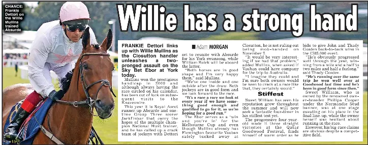 Willie has a strong hand - PressReader