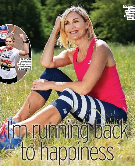 I’m running back to happiness - PressReader