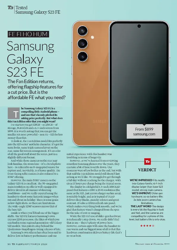 Samsung Galaxy S23 FE - PressReader