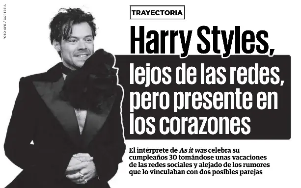 Harry Styles, lejos de las redes, pero presente en los corazones - PressReader