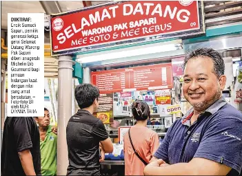 Rahsia di sebalik penjaja bertaraf Michelin - PressReader