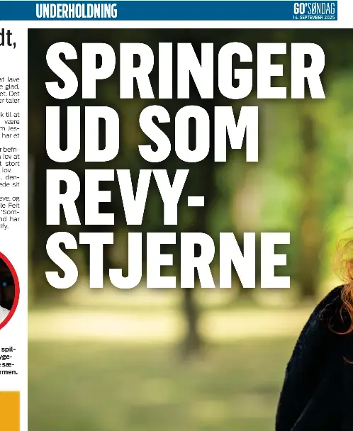 SPRINGER UD SOM REVYSTJERN­E - PressReader