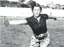 Pionera del deporte femenino en la isla - PressReader
