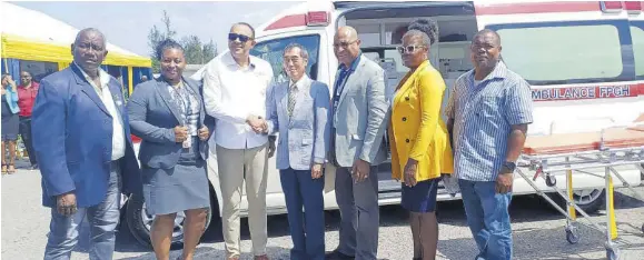 Tufton points to improvemen­ts at Falmouth Hospital - PressReader