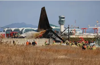 Dozens die after plane skids off runway - PressReader