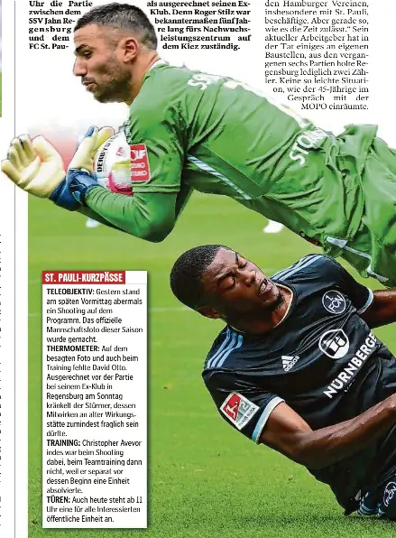 DUELL Stilz setzt auf Stabilen Stojanovic - PressReader