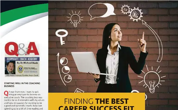 FINDING THE BEST CAREER SUCCESS FIT - PressReader