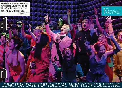 The Rev and his angry singers are on a mission - PressReader