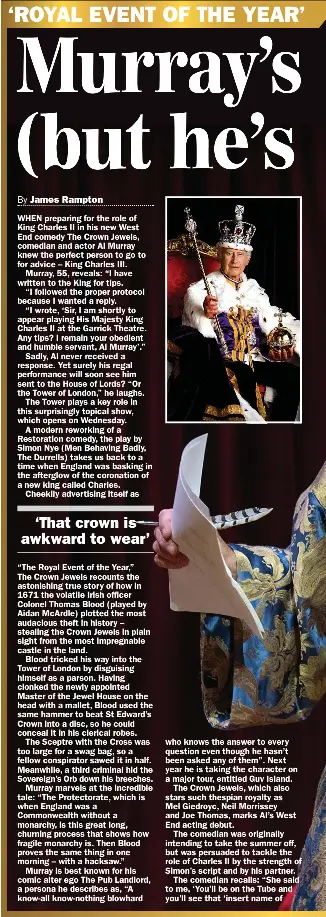 Murray’s (but he’s Crowning debut... no Pub Landlord) - PressReader