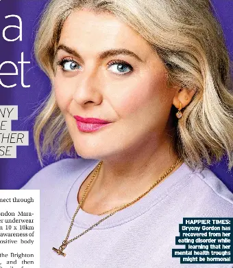 Menopause is a big cosmic reset BESTSELLIN­G WRITER BRYONY GORDON ...