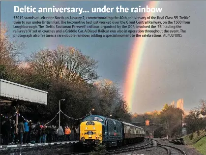Deltic anniversar­y… under the rainbow - PressReader