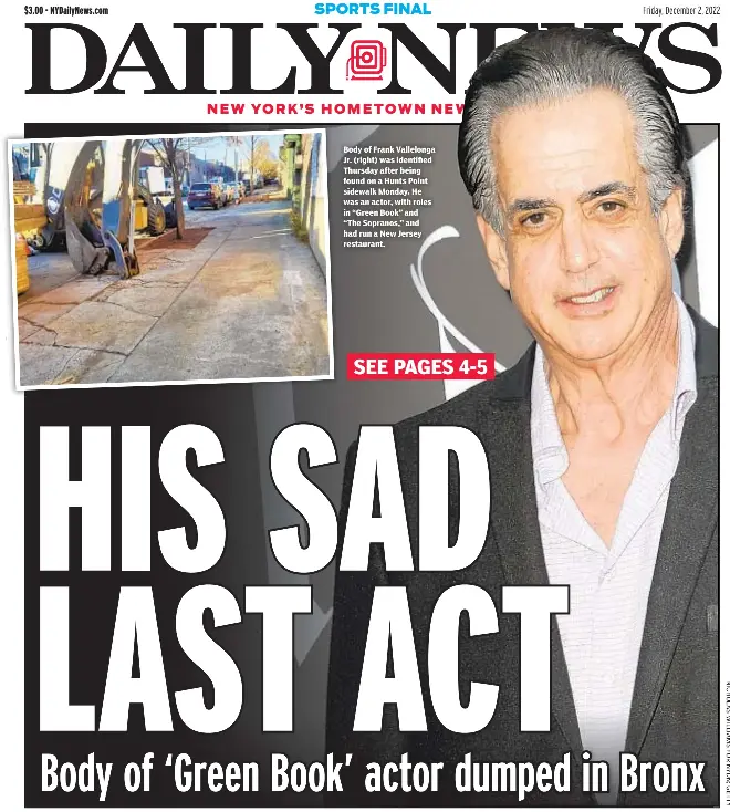 HIS SAD LAST ACT - PressReader