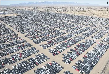 VW stores 300,000 cars in ‘graveyards’ - PressReader