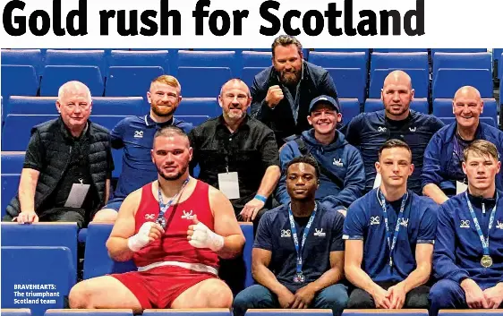Gold rush for Scotland - PressReader