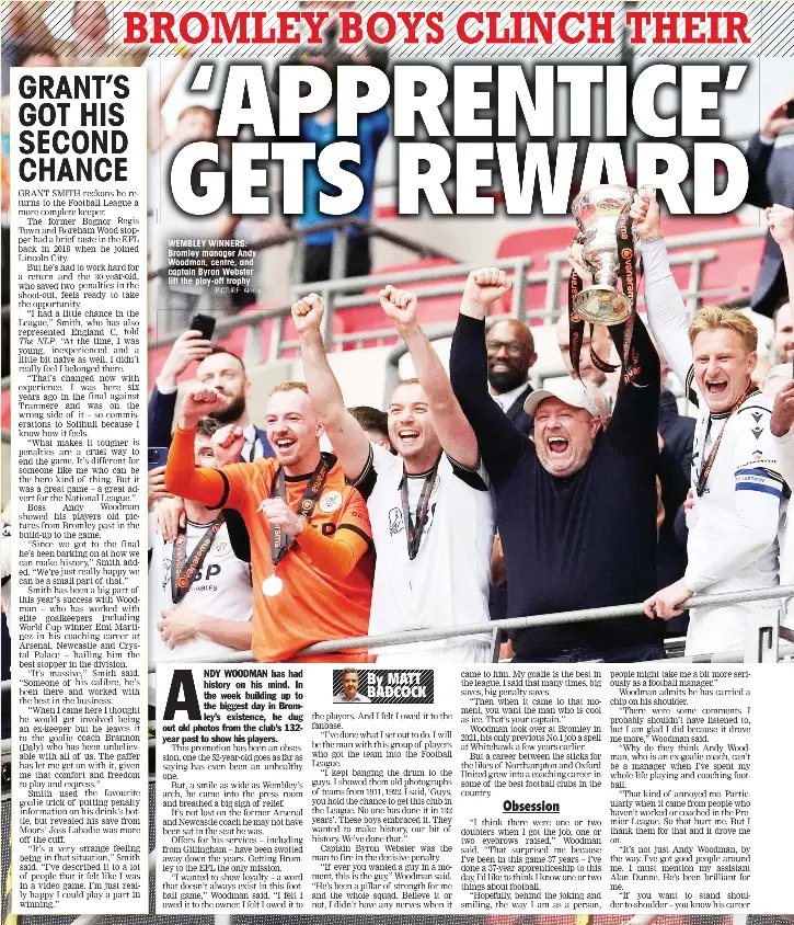 ‘APPRENTICE’ WOODMAN GETS REWARD FOR LOYALTY - PressReader