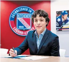 Rangers sign first-round pick Headrick - PressReader