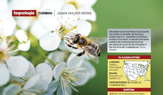 Verbeter vrugset met beheerde bestuiwing - PressReader