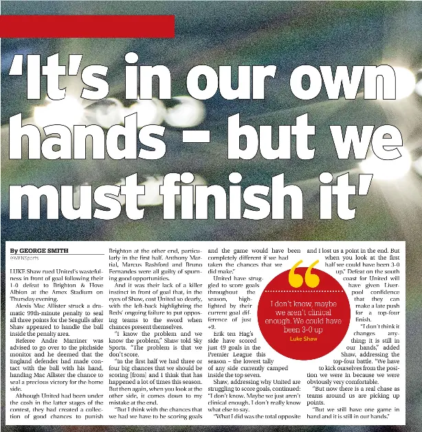 ‘It’s in our own hands – but we must finish it’ - PressReader