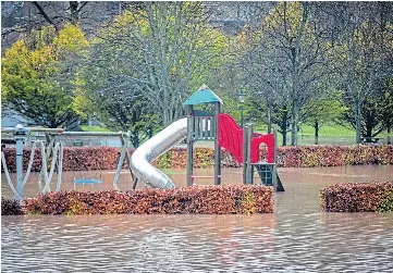 Flood waters at park ‘had sewage waste’ - PressReader