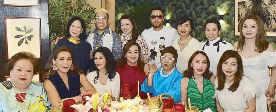 VICKI BELO HOSTS BEAUTIFUL LUNCH FOR JOJIE DINGCONG - PressReader