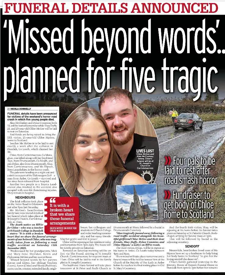 ‘Missed beyond words’.. planned for five tragic - PressReader