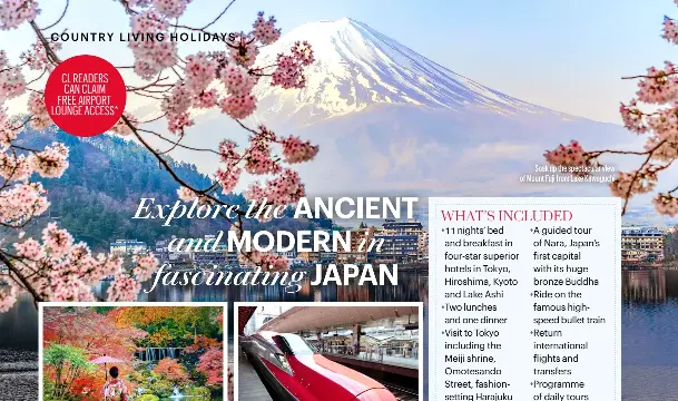 Explore the ANCIENT and MODERN in fascinatin­g JAPAN - PressReader