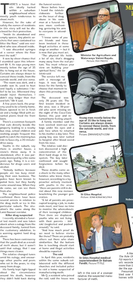 Hard drugs scare - PressReader