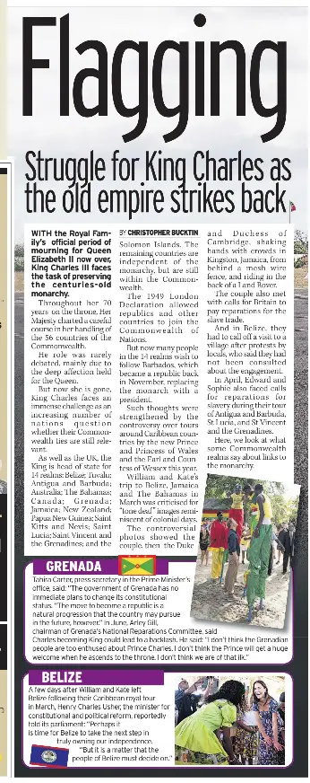 Flagging Commonweal­th - PressReader