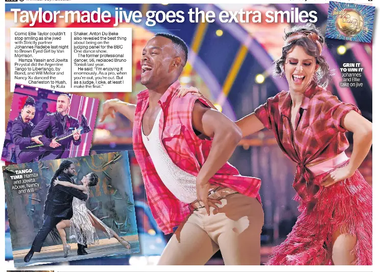 Taylor-made jive goes the extra smiles - PressReader
